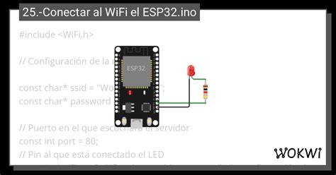 Conectar Al Wifi El Esp Copy Wokwi Esp Stm Arduino Simulator