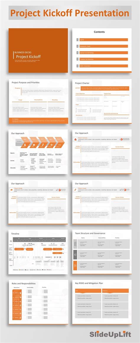 Project Kickoff Meeting Presentation Template