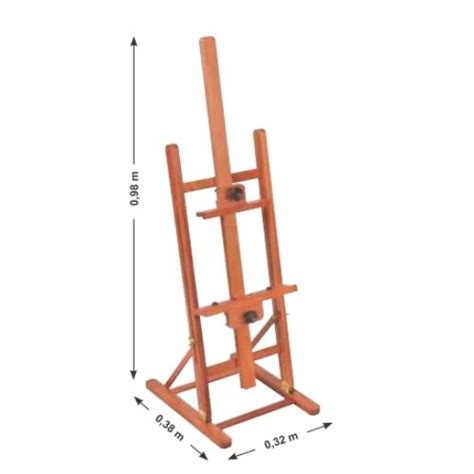 Cavalete De Madeira Para Pintura Cavalete De Mesa Trident