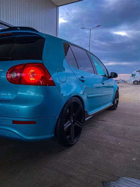 Vw Golf V R Der Kv Schwarz Gl Nzend Mbdesign Felgen R Der
