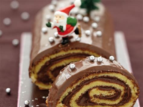 Bûche au Nutella facile découvrez les recettes de Cuisine Actuelle