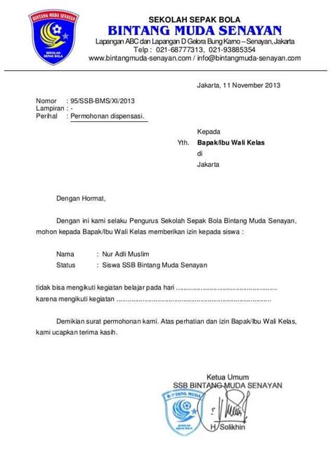 Contoh Surat Keringanan Biaya Sekolah Delinewstv
