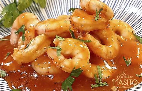 Langostinos En Salsa Agridulce La Cocina De Masito