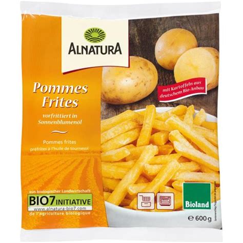 Livraison à domicile Alnatura Pommes frites Bio Sachet de 600g