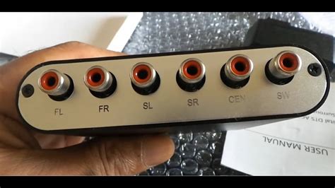 Channel Hd Audio Rush Digital Sound Decoder Converter With Sound