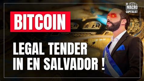 El Savador Becomes First Country To Adopt Bitcoin As Legal Tender