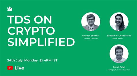 1 TDS On Crypto Simplified TDS On Cryptocurrency In India Crypto