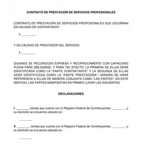 Modelo De Contrato De Prestacion De Servicios Actualizado Marzo 2023