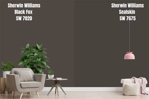 Sherwin Williams Black Fox Palette Coordinating Inspirations In