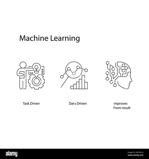 Enhancing Business With Machine Learning Artificial Intelligence Vector