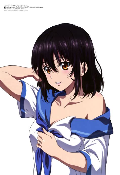 Furukawa Hideki Strike The Blood Himeragi Yukina Cleavage No Bra Open
