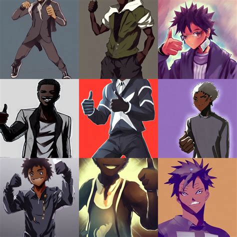Black Anime Characters Male
