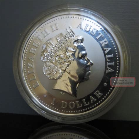 2000 Australia Year Of The Dragon 1 Oz Fine 999 Pure Silver Proof 1