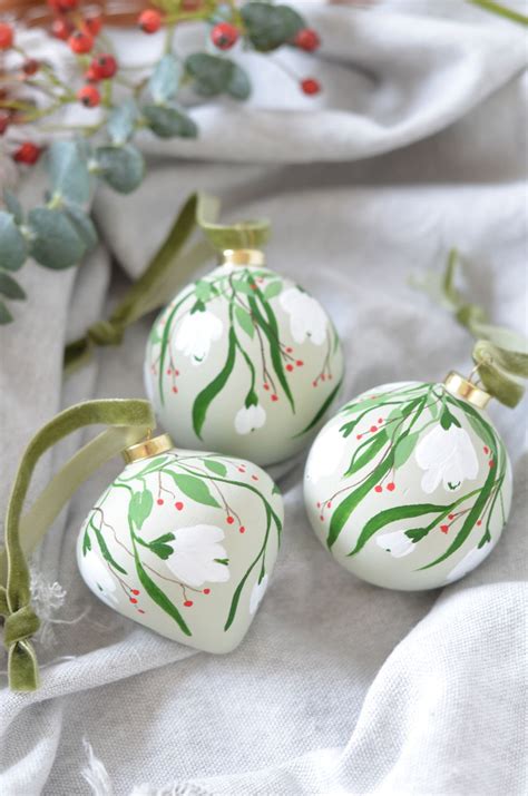 Kerst Ornament 2023 Sneeuwklokjes I PaperTales Design