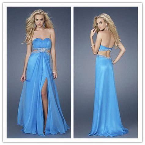Vestidos Azules Elegantes Estilo Y Belleza