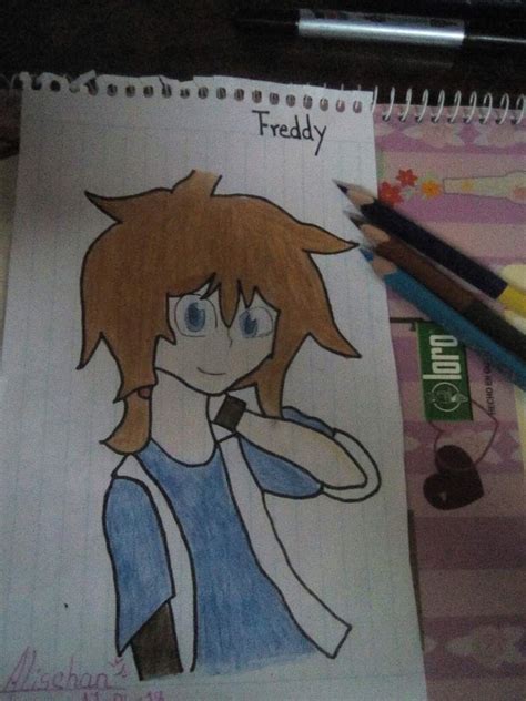 Mi Dibujo De Freddy Fnafhs Amino Amino