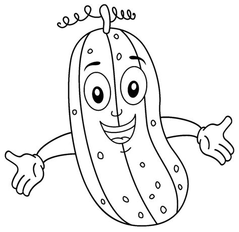 Desenhos De Pepino Para Colorir Bora Colorir