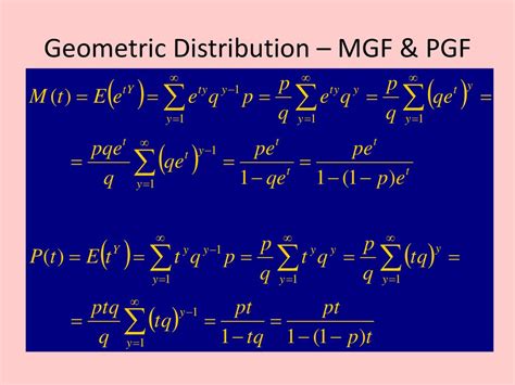 moment generating functions ppt download