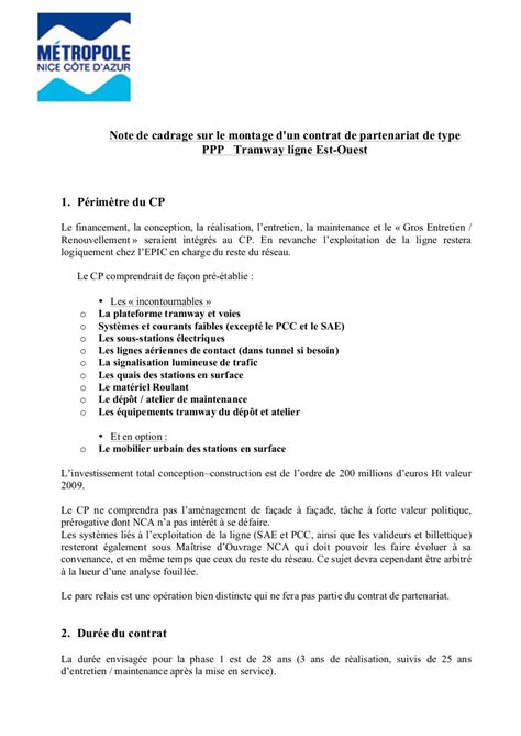 Lettre De Cadrage Pdf