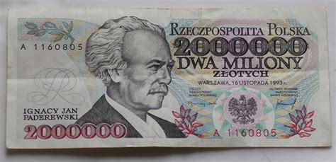 Banknoty przed denominacją polskie 1974 1993 Numimarket pl