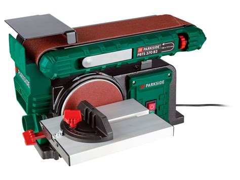 PARKSIDE Ponceuse à bande disque PBTS 370 370 W