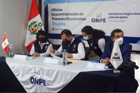 Elecciones 2022 ODPE Trujillo eligió a más de 19 000 miembros de mesa