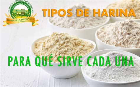 Tipos de harina y para qué sirve cada una Harinas La Fuensanta