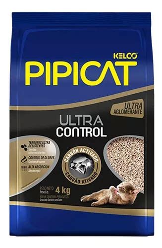 Areia Sanitária Kelco Pipicat Ultra Control Para Gatos 4kg MercadoLivre