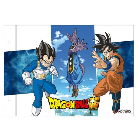 Carpeta C Cordon N Mooving Dragon Ball Carton Mooving