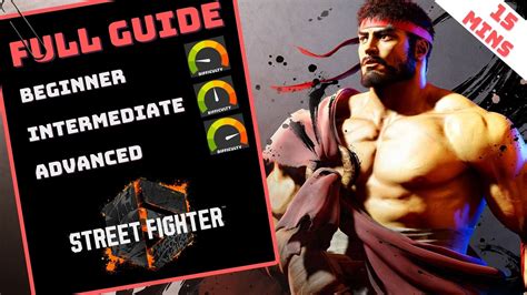 Sf Ryu Guide How To Play Ryu In Street Fighter Tutorial Youtube