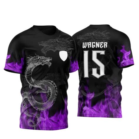 Arte Vetor Camisa InterClasse Dragão e Fogo 2023 Janete Artes