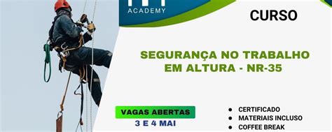 CURSO NR 35 TRABALHO EM ALTURA SEGURANÇA DO TRABALHO