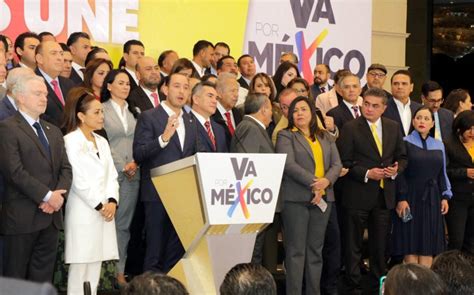 PAN PRI y PRD competirán juntos por la Presidencia Regios en México