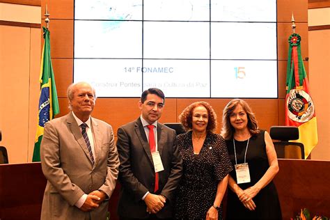 3ª Vice Presidência do TJMG participa do 14º Fonamec em Porto Alegre