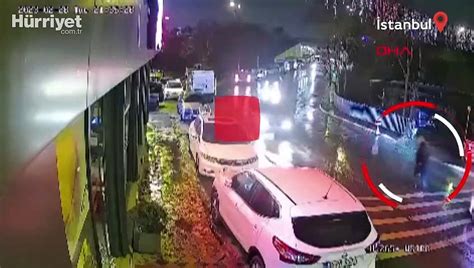 Otomobilin yayaya çarptığı anlar kamerada Dailymotion Video