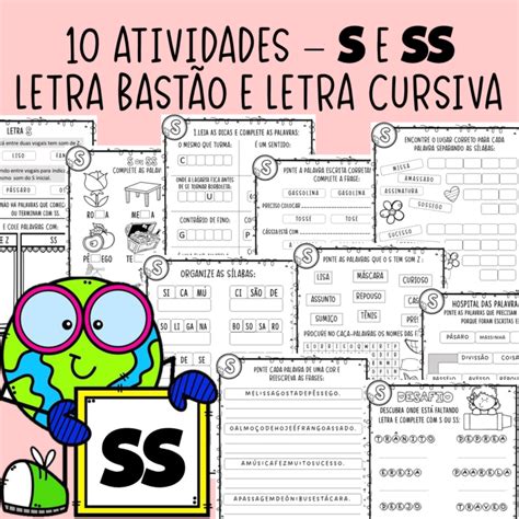 PACOTE ORTOGRAFIA R RR E S SS Lojinha Criar Recriar Ensinar