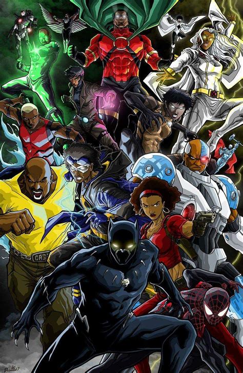 Image Result For Black Superheroes Superhero Art African Superhero