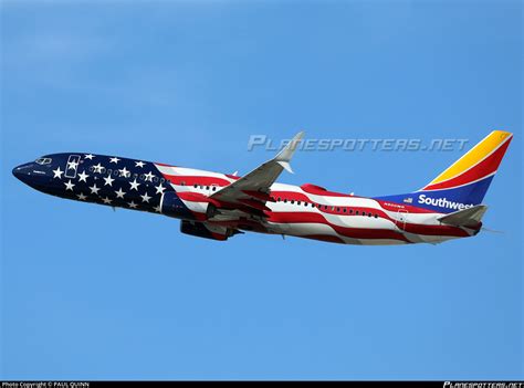 N500WR Southwest Airlines Boeing 737 8H4 WL Photo By PAUL QUINN ID