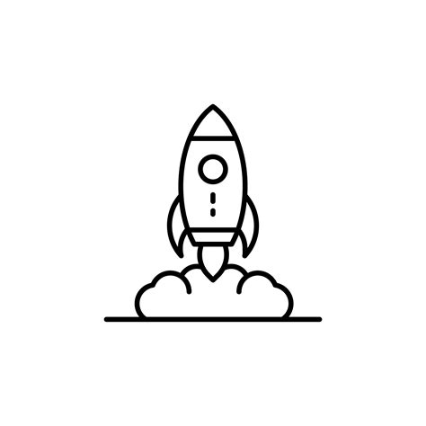 Icono De Vector De Cohete 1504950 Vector En Vecteezy