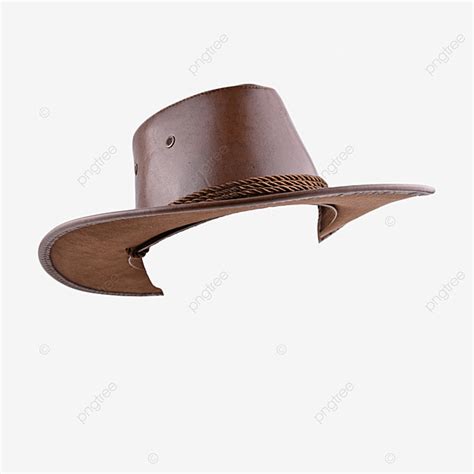 Sombrero De Vaquero De Cuero Resistente PNG Dibujos Sombrero Estilo