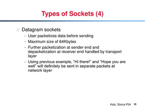 Ppt Eecs Introduction To Computer Networks Sockets Programming