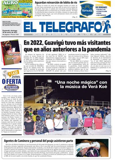 Edición 29 01 2023 Diario El Telégrafo