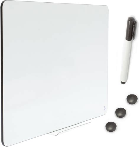 Bezramowa tablica suchościeralna magnetyczna czarne obrzeże 100x70 cm w