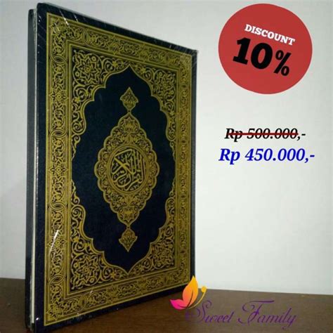 Promo Mushaf Al Quran Cetakan Madinah Ukuran Besar Diskon Di Seller