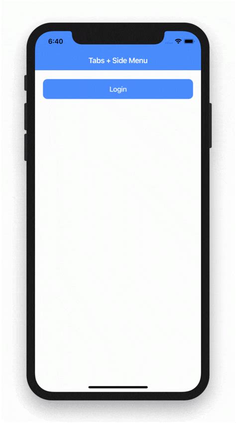 how to combine ionic tabs and side menu navigation [v4 v5] ionic academy learn ionicionic