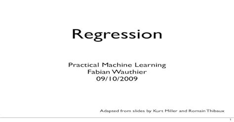 pdf regression people kernel regression and locally weighted regression 2 outline ordinary