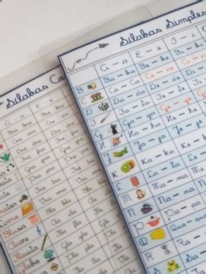 Silabario Letra Bastao E Cursivo Simples E Complexas Compre Produtos