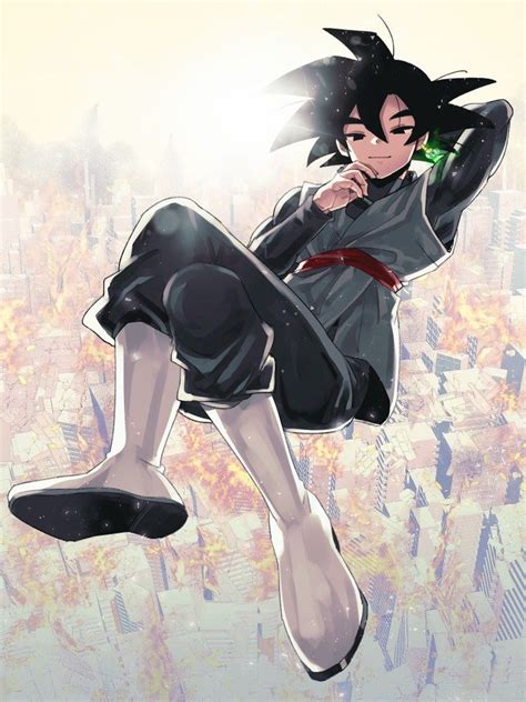 Black Goku Best Villains Recent Events Psychedelic Art Figure It