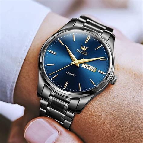 Veanxin Reloj Cronógrafo Con Calendario Luminoso Resistente Al Agua Y