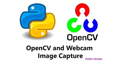 Capture la cámara web con Python OpenCV paso a paso YouTube